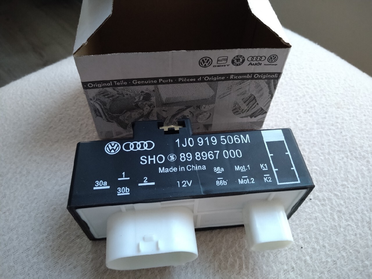 Sterownik wentylatora chłodnicy Skoda Seat VW | Stargard | Kup teraz na ...