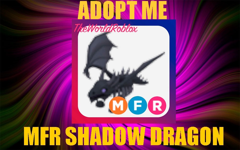 Roblox Adopt Me Shadow Dragon MFR | Warszawa | Kup teraz na Allegro ...