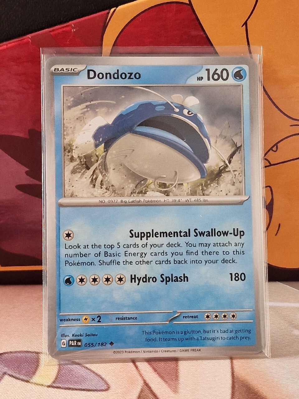 Karta Pokemon Paradox Rift Dondozo 055 PAR | Gdańsk | Kup teraz na ...