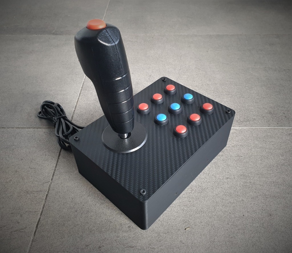 Button box z Joystickiem + 11 przycisków. | Poznań | Kup teraz na ...