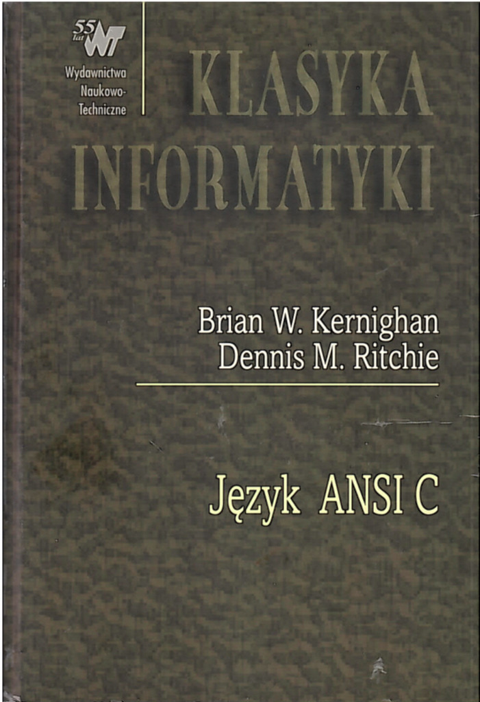 Język ANSI C WNT Klasyka Informatyki | Warszawa | Kup teraz na Allegro ... Język ANSI C WNT Klasyka Informatyki | Warszawa | Kup teraz na Allegro ...