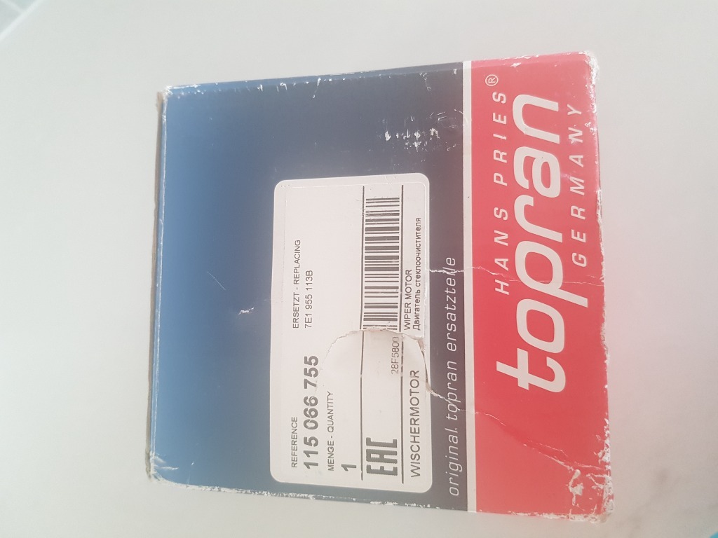 Topran 108 792 Silnik wycieraczek Nowy | Tomaszów Mazowiecki | Kup ...