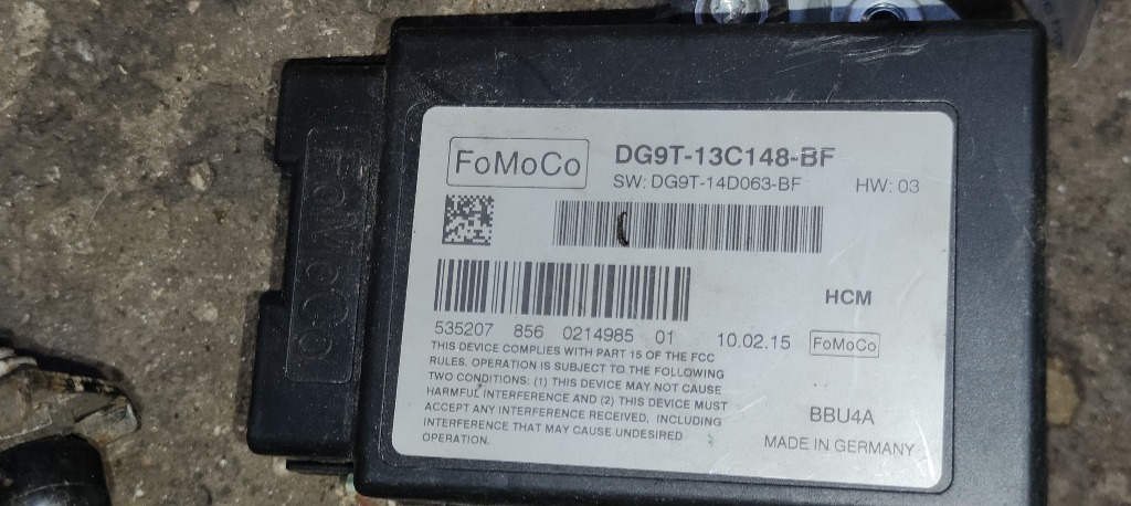 Moduł lamp HCM ford mondeo mk5 Fusion moduł samopoziomowania lamp ...