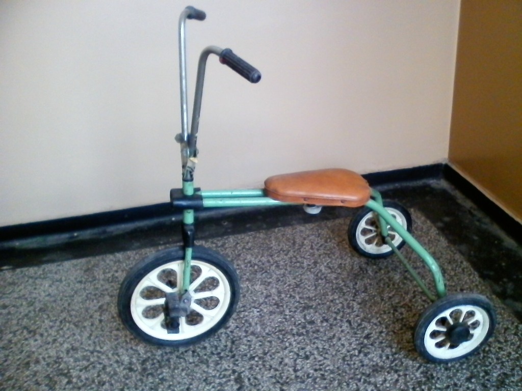 Rower Rowerek Trójkołowy PRL Antyk Rarytas Kolekcj | Zabrze | Kup teraz ...