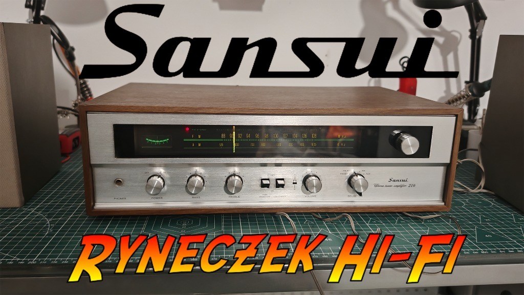 Amplituner SANSUI 210 | Sieroszewice | Kup teraz na Allegro Lokalnie