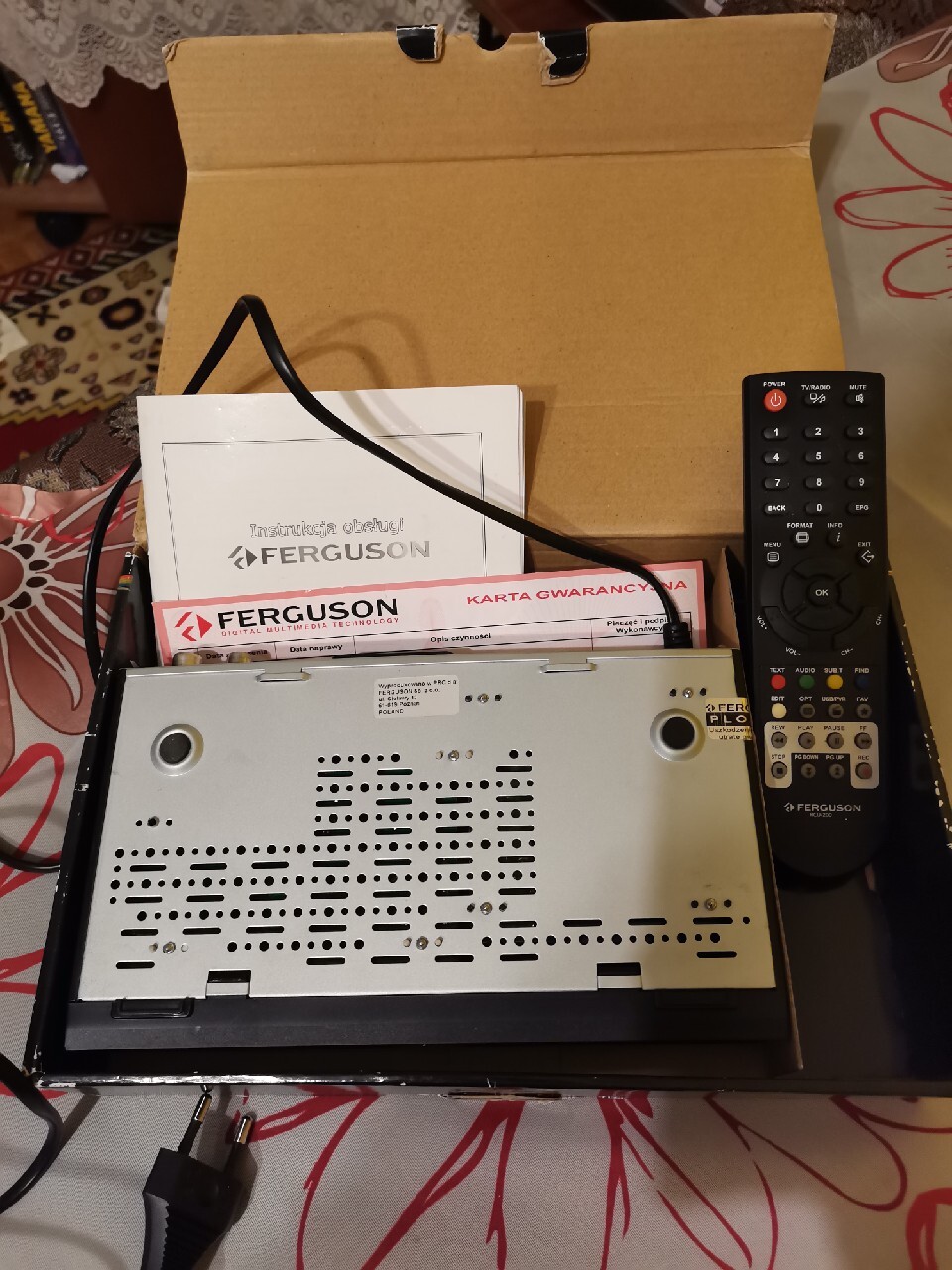 Ferguson Ariva T50 dekoder tuner DVB-T dvbt SPORT | Lublin | Kup teraz ...