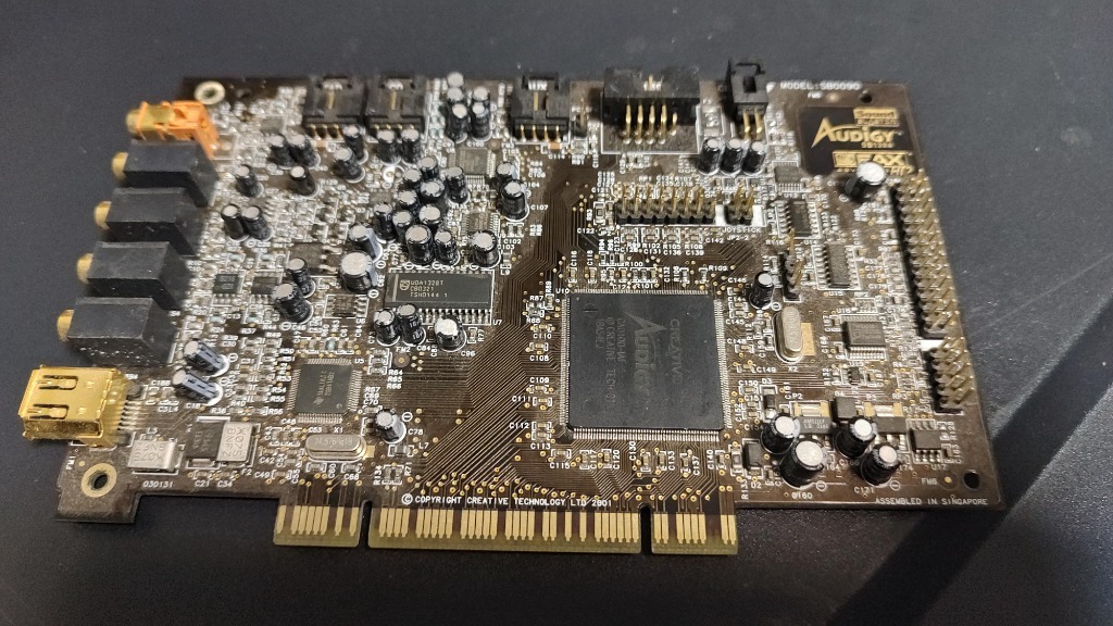 Creative Sound Blaster Audigy SB0090 EAX Advanced HD PCI SB1394 ...