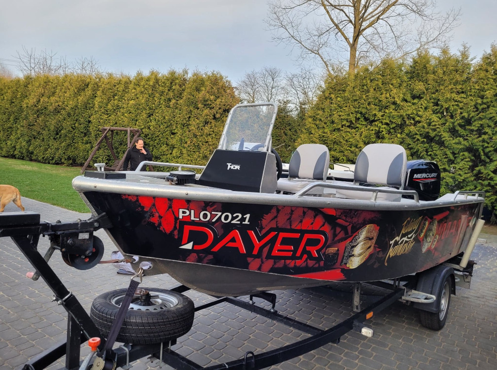 Łódź wędkarska Thor 440 | Karlino | Ogłoszenie na Allegro Lokalnie