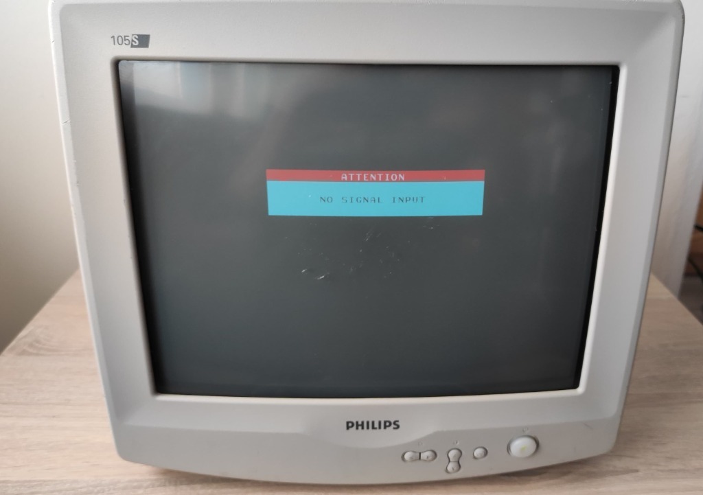 Monitor kineskopowy 14" CRT Philips 105S - Retro | Lubin | Kup teraz na ...
