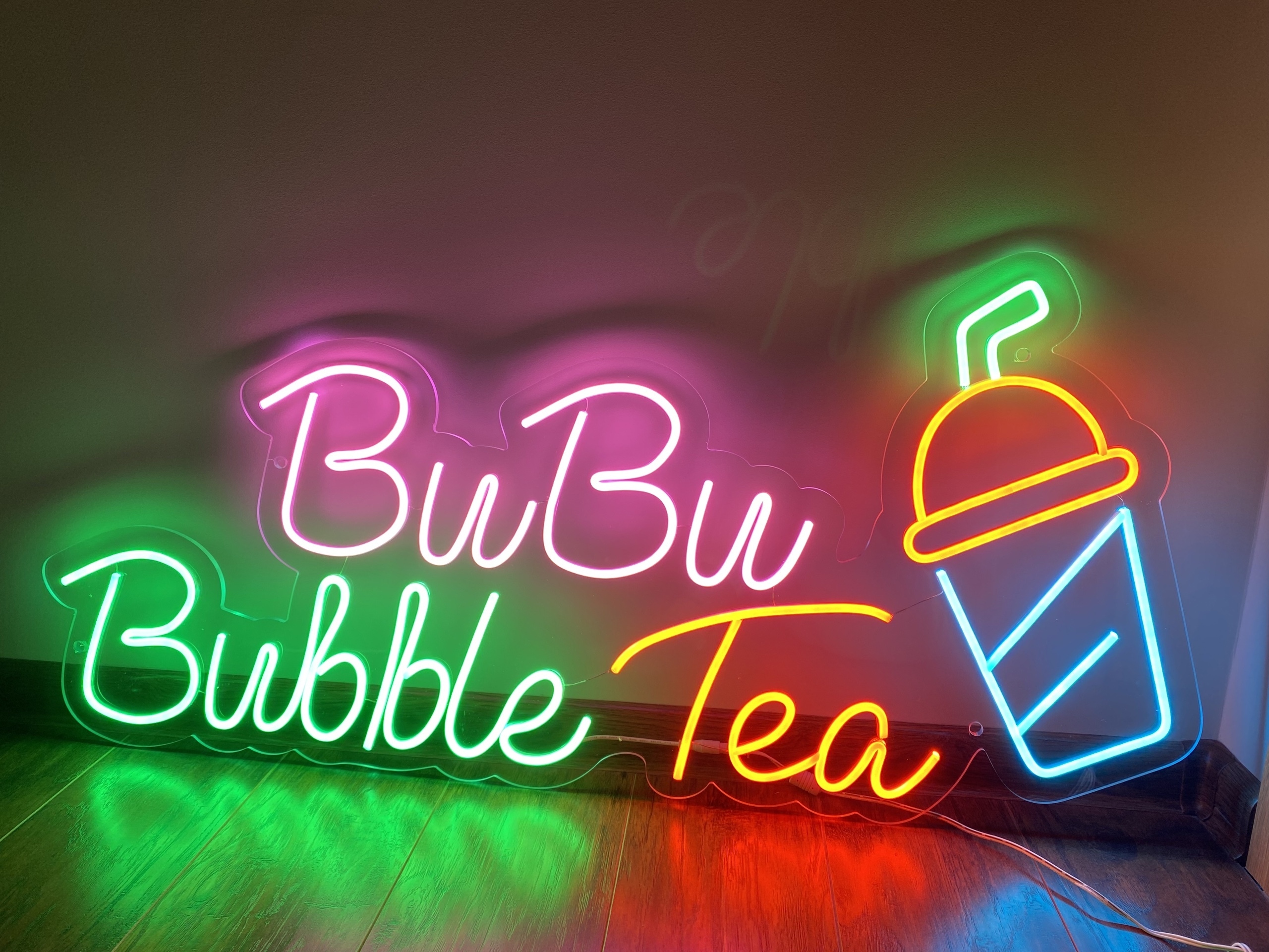 Neon Led „Bubble Tea” | Kiełpino | Ogłoszenie na Allegro Lokalnie