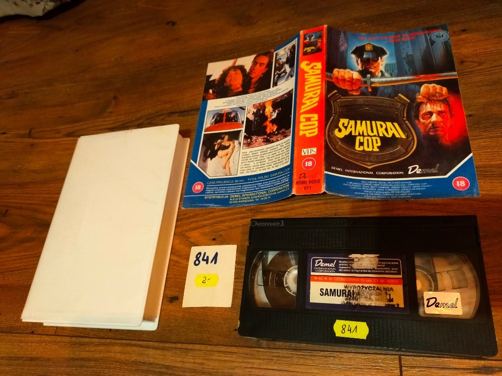 Samurai Cop kaseta VHS | Warszawa | Kup teraz na Allegro Lokalnie