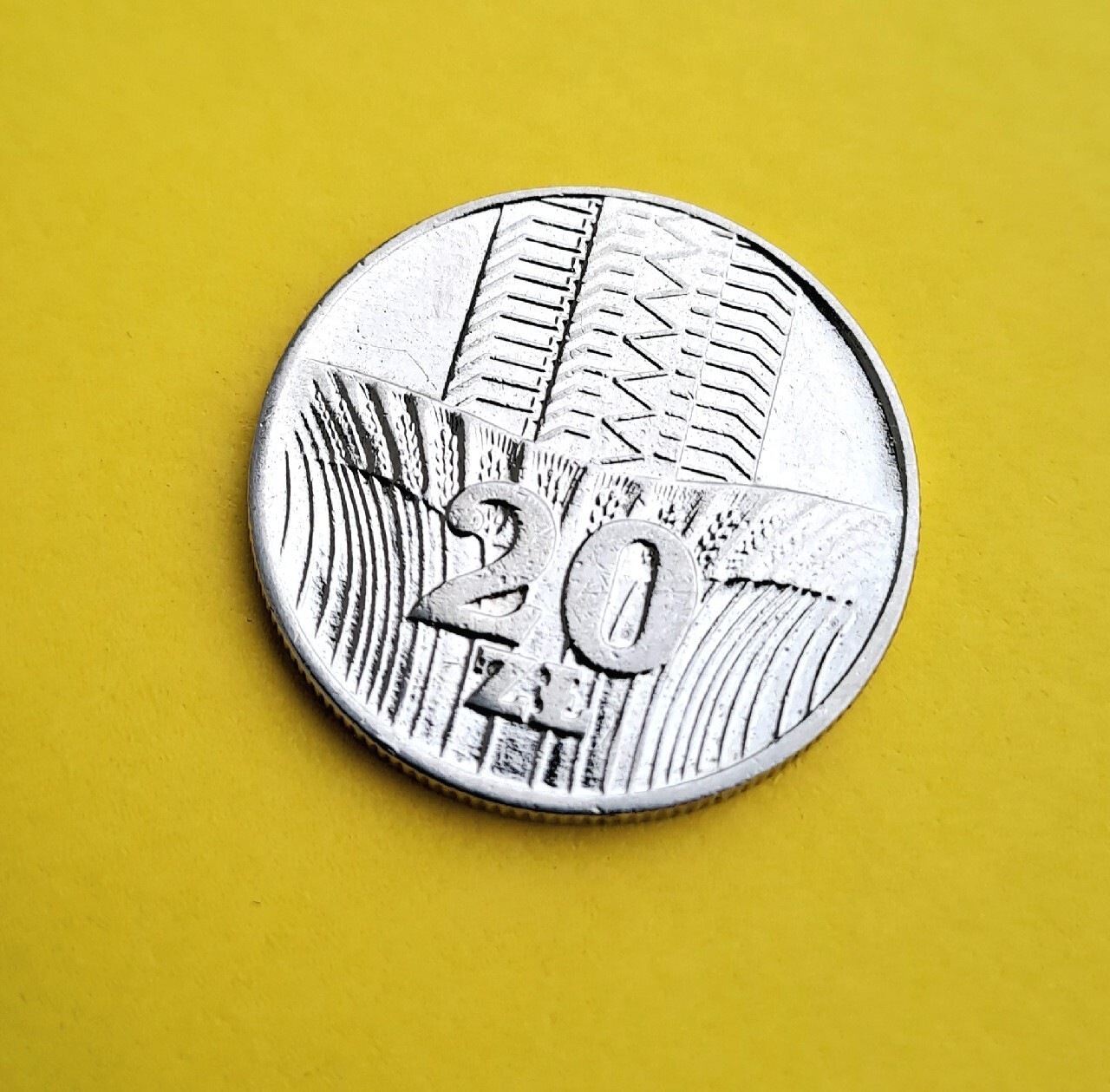 20zl 1974 / wierzowiec / klosy / nikiel | Bydgoszcz | Licytacja na ...