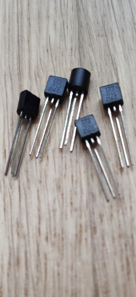 BC214C BC214 ITT tranzystor PNP 10szt | Mirosławiec | Kup teraz na ...
