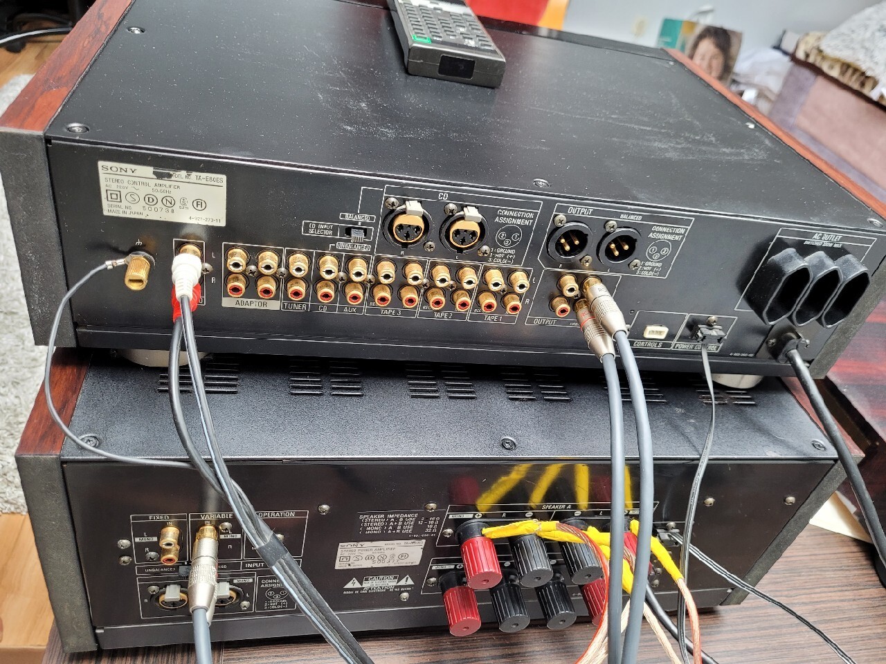 Sony TA N 80ES, TA E80 ES z pilotem | Góra | Kup teraz na Allegro Lokalnie