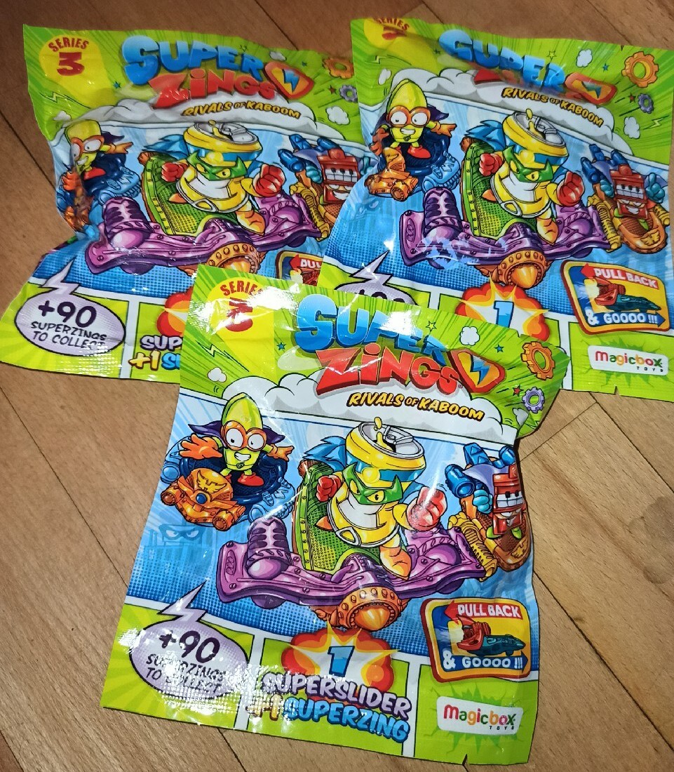 Super Zings 3 seria superslider Zings Figurka | Warszawa | Kup teraz na ...