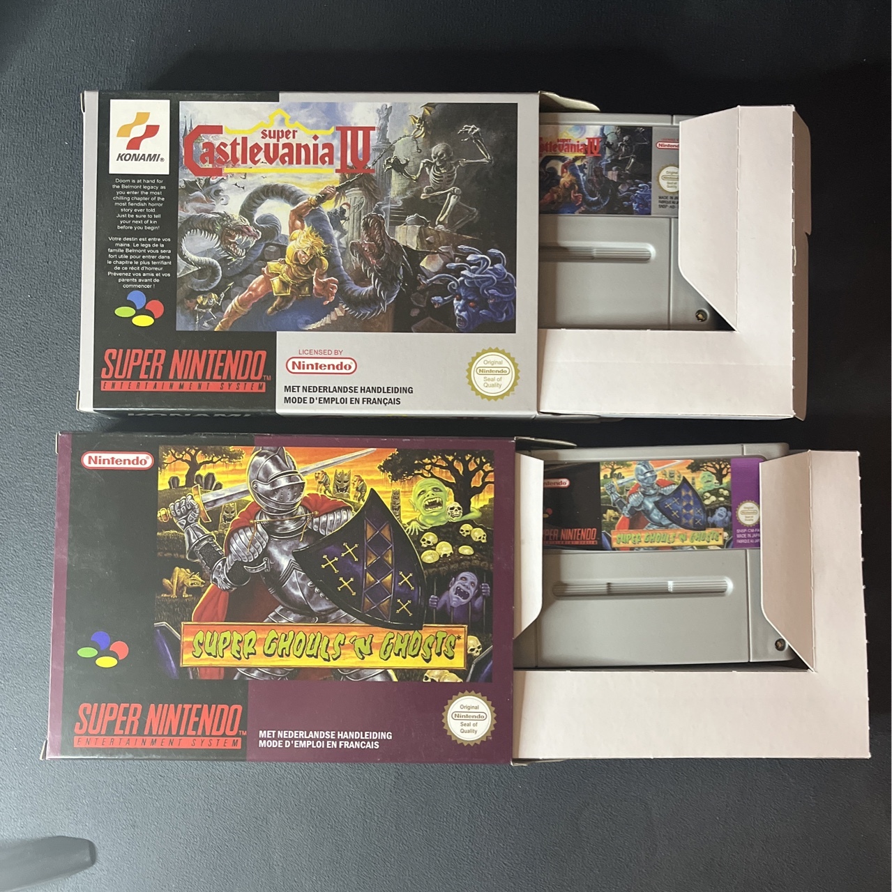Reprodukcje SNES castlevania / super ghouls n ghost | Szczecin ...