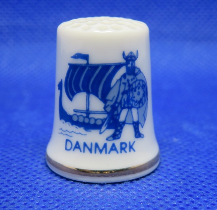Naparstek Kolekcjonerski Porcela Danmark Dania Wiking | Lubień Kujawski ...