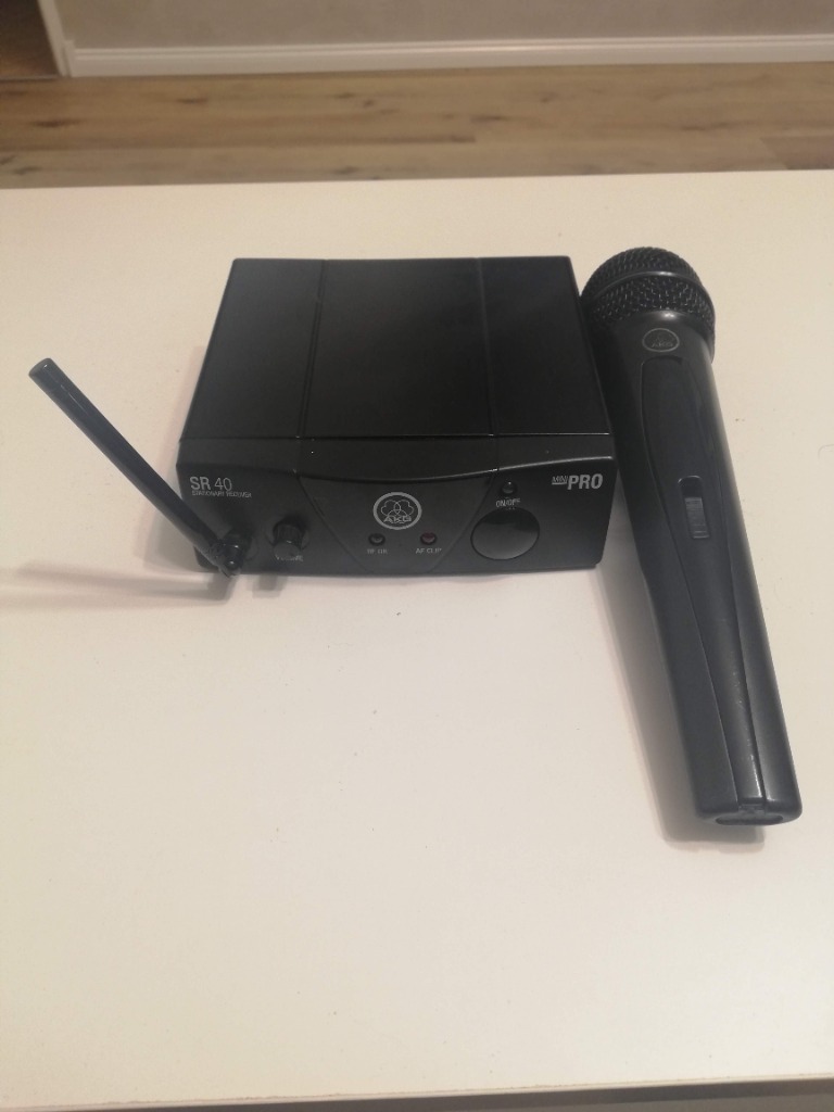 Mikrofon bezprzewodowy AKG SR40 mini pro + stacja | Smardy Górne | Kup ...
