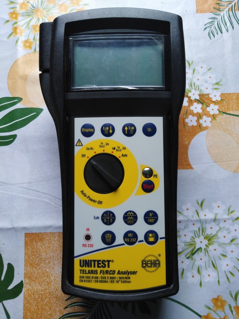 BEHA UNITEST tester miernik zabezpieczeń wył. RCD | Grodzisk Mazowiecki ...