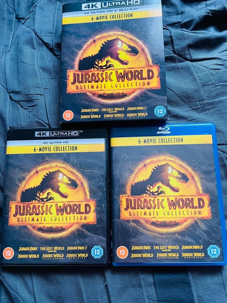 JURASSIC WORLD ULTIMATE COLLECTION 4K+Bray(12płyt) | Gdynia | Kup teraz ... JURASSIC WORLD ULTIMATE COLLECTION 4K+Bray(12płyt) | Gdynia | Kup teraz ...