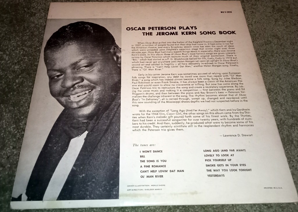 OSCAR PETERSON - PLAYS THE JEROME KERN SONG BOOK | Grodzisk Mazowiecki ... OSCAR PETERSON - PLAYS THE JEROME KERN SONG BOOK | Grodzisk Mazowiecki ...
