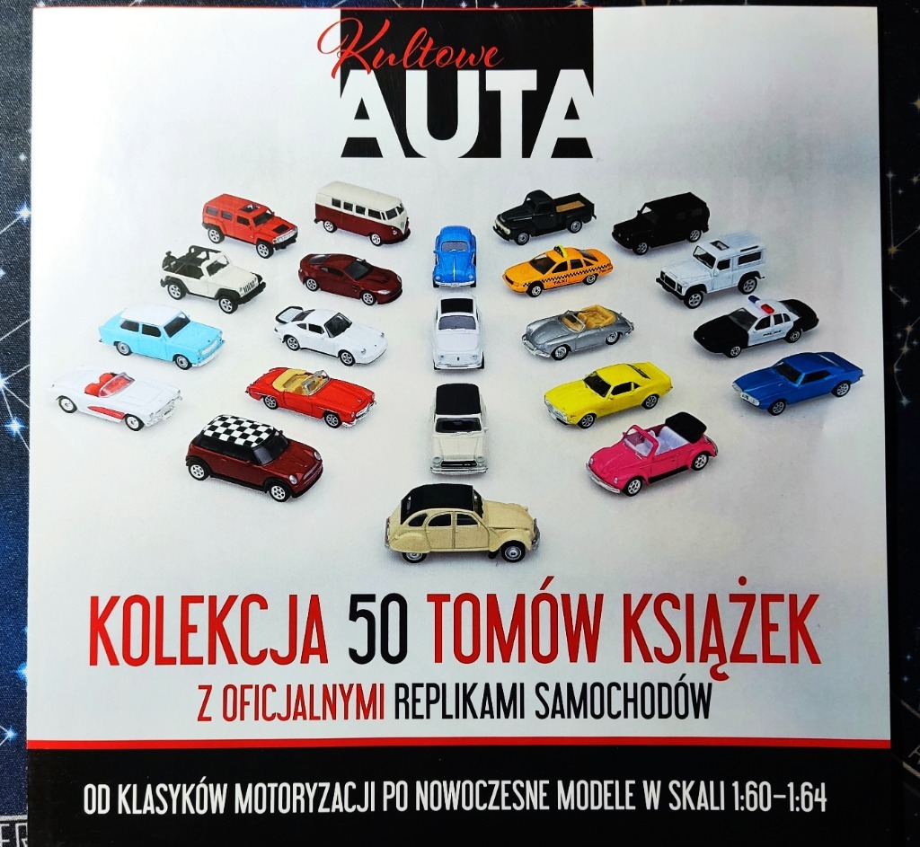 KULTOWE AUTA-KOLEKCJA 60 MODELI z albumami | Dąbrowa Górnicza ...