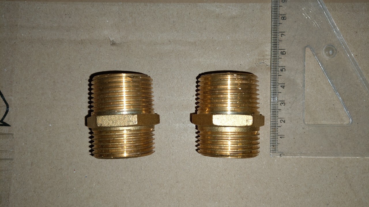 Nypel Mosiężny 1 cal - Niska cena na Allegro.pl