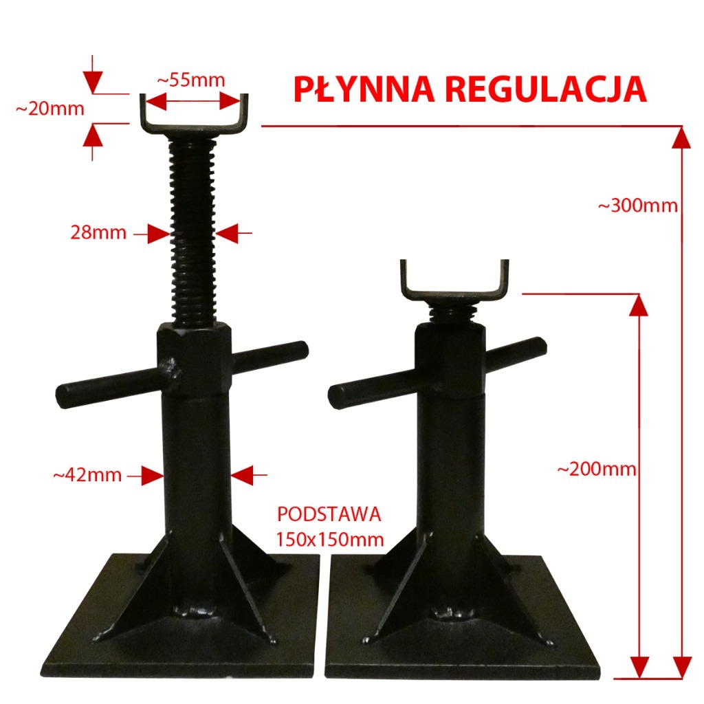 Podpory domek mobilny regulowane 20-30cm | Radom | Ogłoszenie na ...