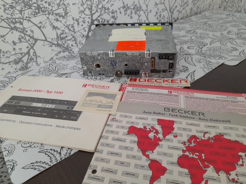 Radio Mercedes Becker Europa be1100 w124 w201 w126 | Koszalin | Kup ...