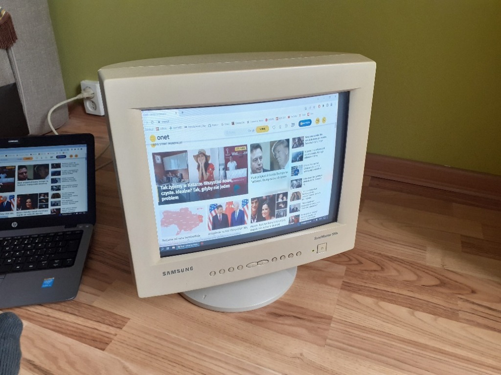 Monitor kineskopowy SAMSUNG SyncMaster 550s | Sosnowiec | Kup teraz na ...