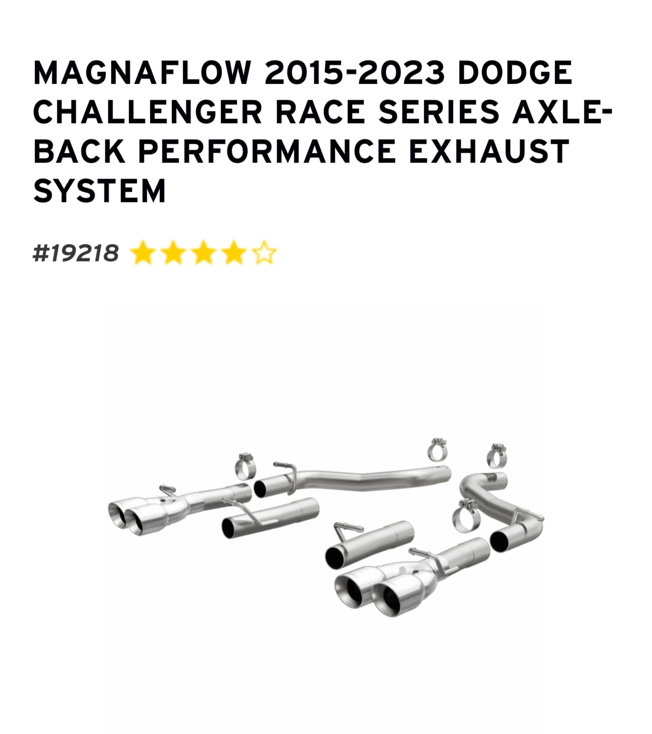 Układ wydechowy magnaflow 19218 Dodge challenger | Katowice | Kup teraz ...
