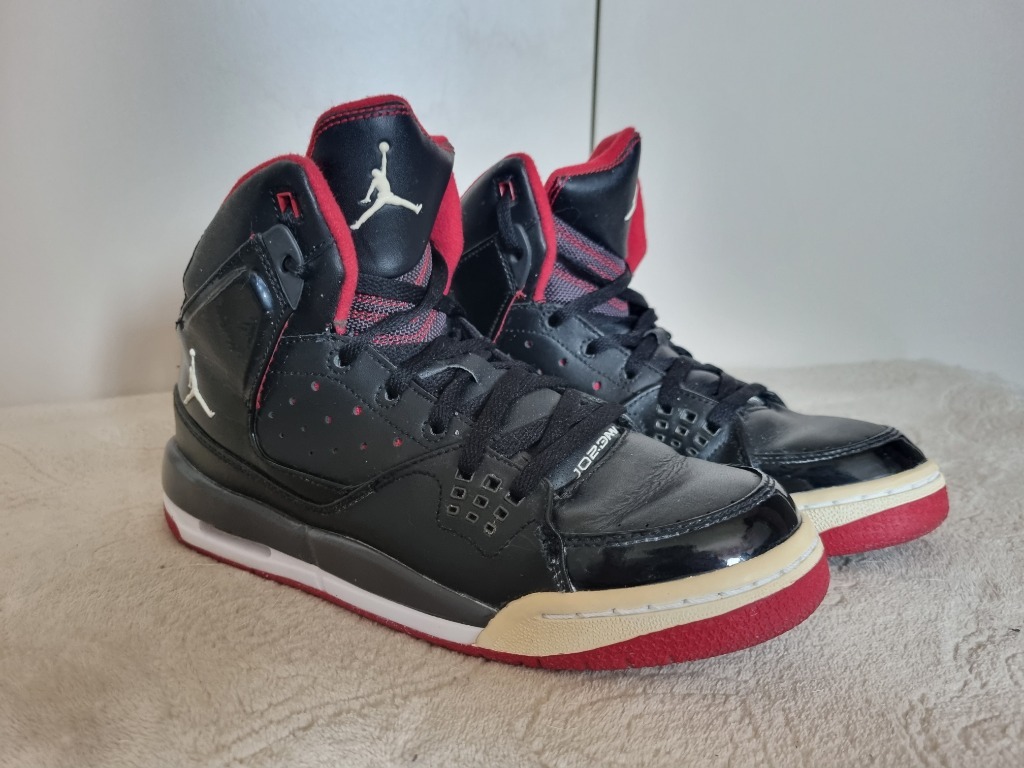 Buty Air Jordan czarno-czerwone rozmiar 40 | Bydgoszcz | Kup teraz na ...