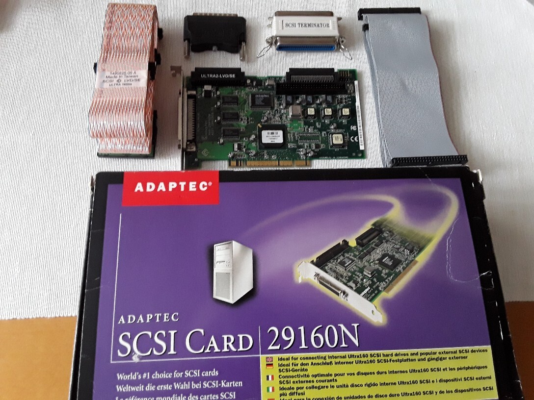 Kontroler SCSI ADAPTEC ASC29160N EFIGS KIT | Bielsko-Biała | Kup teraz ...