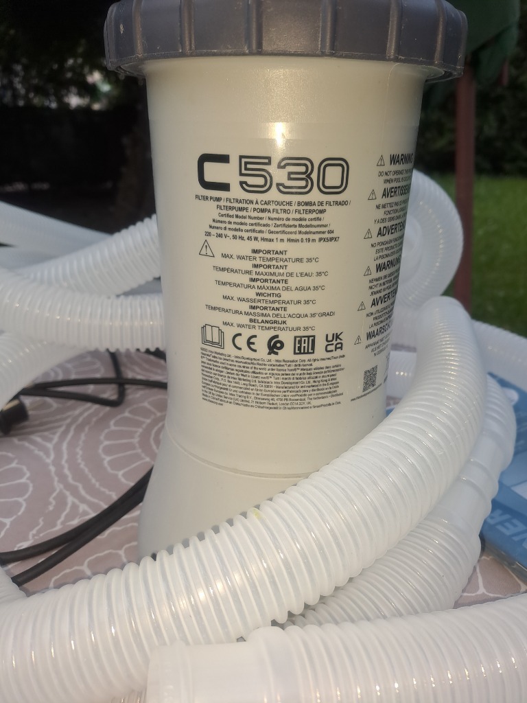Pompa filtrująca do basenu INTEX 28604 C530 filtr typu A 06 W2943 ...