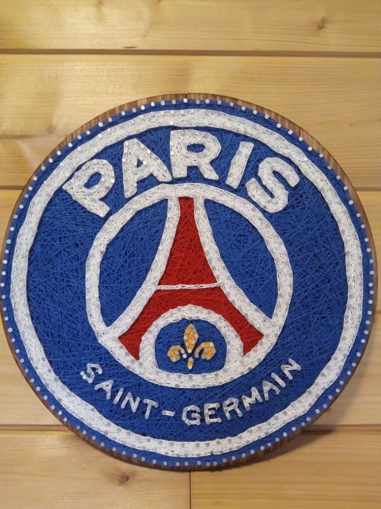 Obraz string art Herb PSG | Wyszków | Kup teraz na Allegro Lokalnie