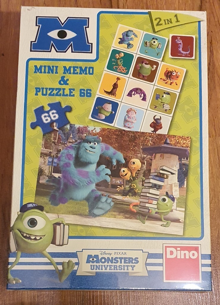 Monsters University puzzle i gra | Swarzędz | Kup teraz na Allegro Lokalnie