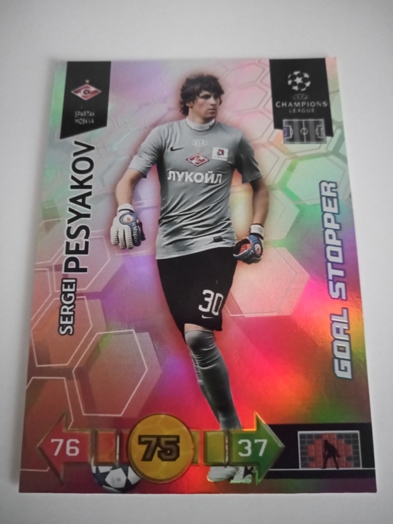 Karty piłkarskie 2010 2011 Goal Stopper Pesyakov | pabianice | Kup teraz na Allegro Lokalnie