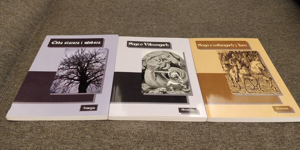 Edda. Saga o wikingach. Saga o Volsungach | Szczecin | Kup teraz na ...