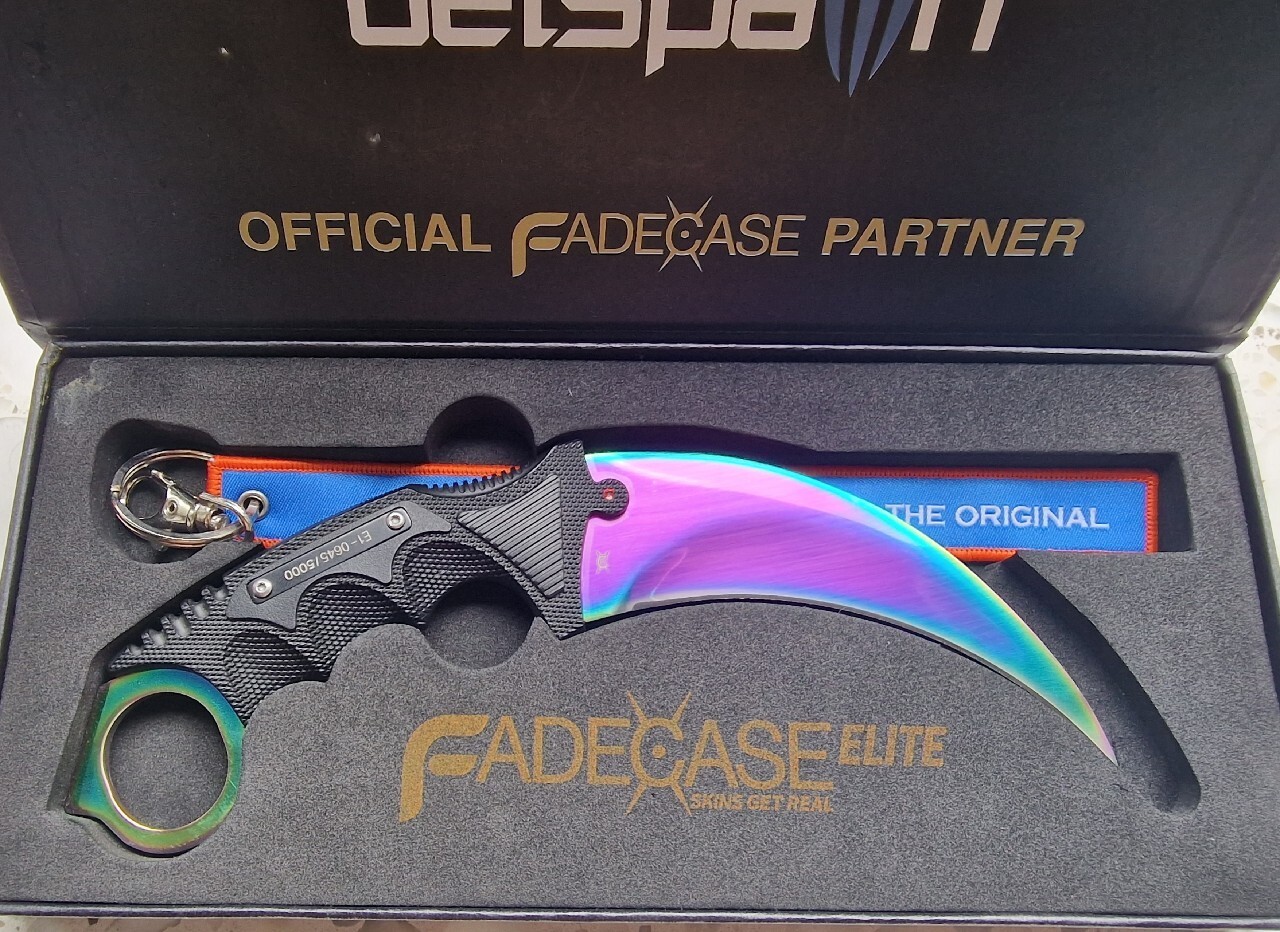 Nóż Fadecase Karambit Elite Fade limitowany CS:GO | Jaworzno ... Nóż Fadecase Karambit Elite Fade limitowany CS:GO | Jaworzno ...