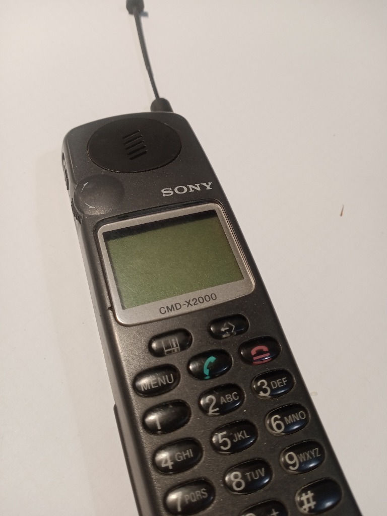 Telefon Sony CMD-X2000 duży z anteną | Książenice | Kup teraz na ...