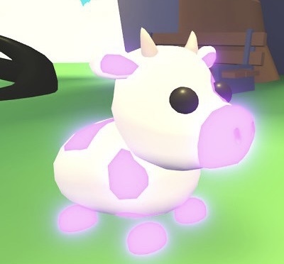 Neon Fly Ride Cow Adopt me ROBLOX | Warszawa | Ogłoszenie na Allegro ...