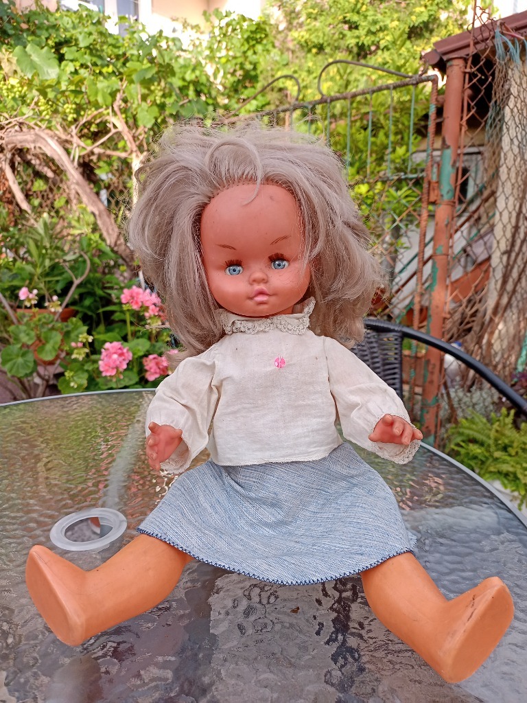 Lalka PRL oczy ruchome | PIńczów | Kup teraz na Allegro Lokalnie