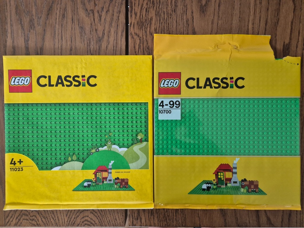 LEGO CLASSIC Zielona płytka konstrukcyjna x2 10700 + 11023 | Katowice ...