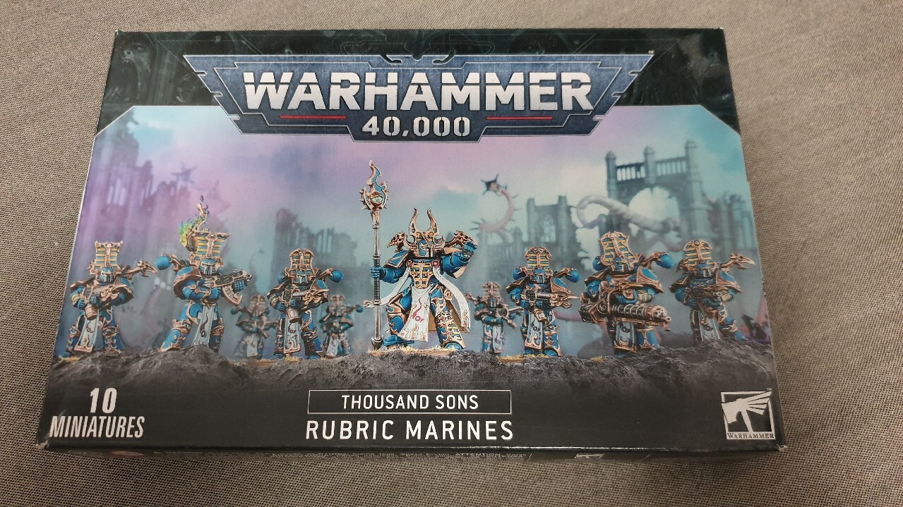 WH40k Thousand Sons Rubic Marines Box Kompletny | warszawa | Kup teraz ...