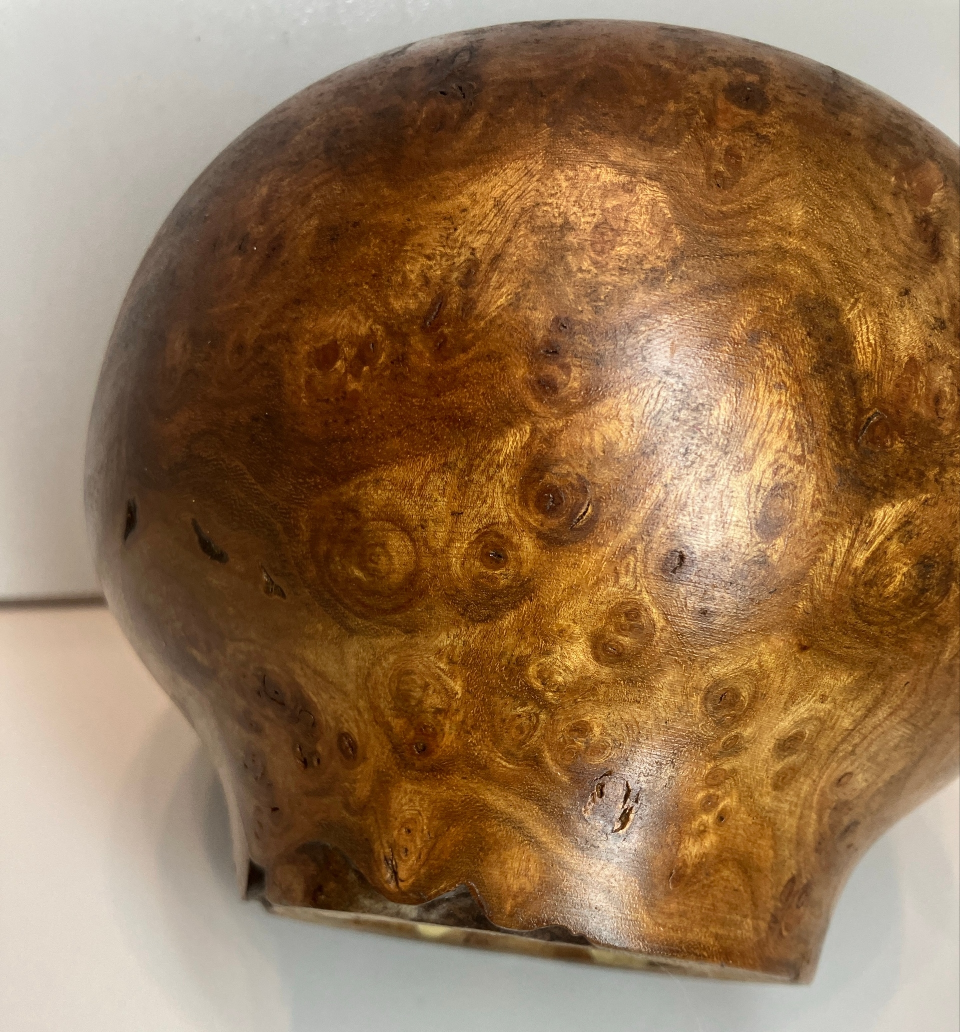 Miska 23 i 14 na owoce prawdziwe drewno czeczot MERLIN WOODCRAFT TOAD ...