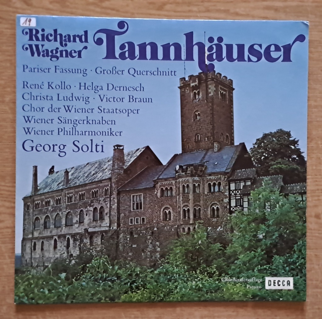 Richard Wagner, René Kollo, Georg Solti – Tannhäuser - LP | Ciechanów | Kup teraz na Allegro ...