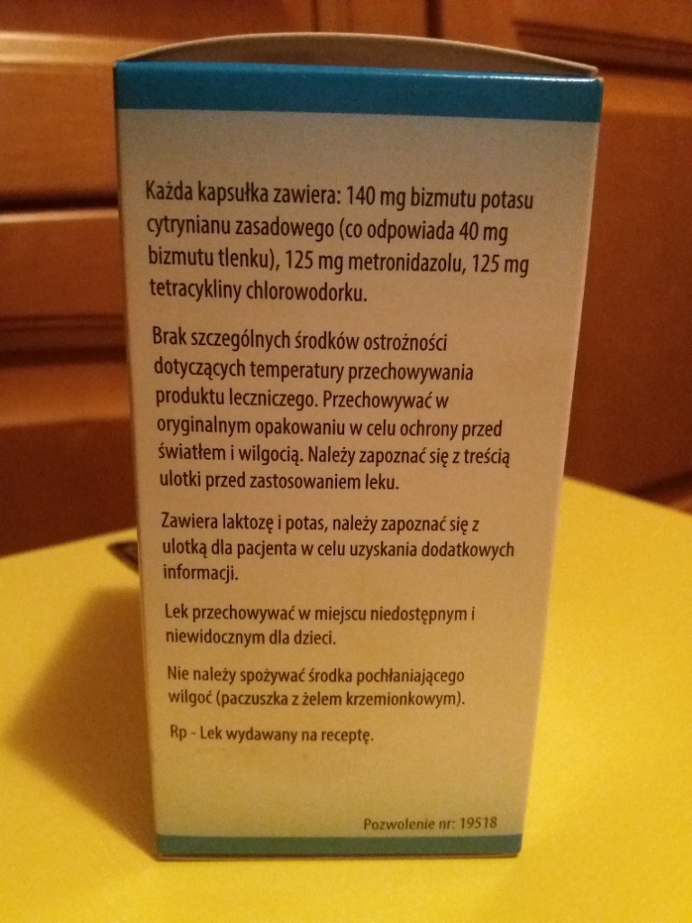 Pylera 120 szt lek na helicobakter pylori | Poznań | Kup teraz na ...