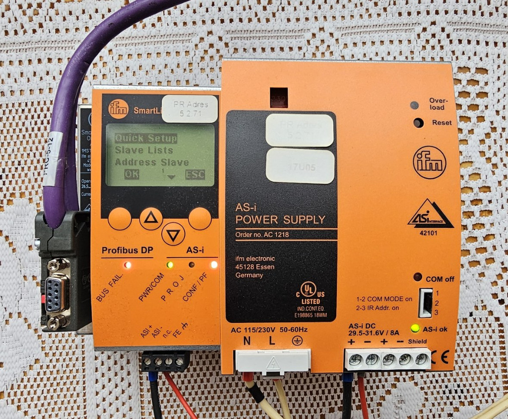 Bramka ASi PROFIBUS DP IFM Smartlink DP + zasilacz | Sieniawa | Kup teraz na Allegro Lokalnie