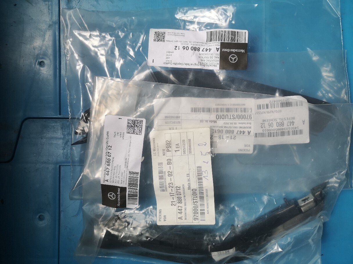 Mercedes w447 a4478800612 a4478800712 ORYGINAŁ | Świnice Warckie ...