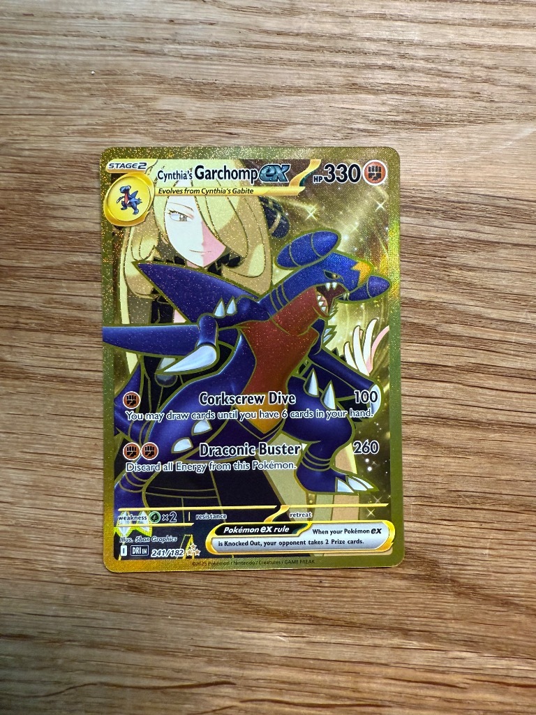 Cynthia's Garchomp ex 241/281 Destined Rivals | Warszawa | Kup teraz na ...